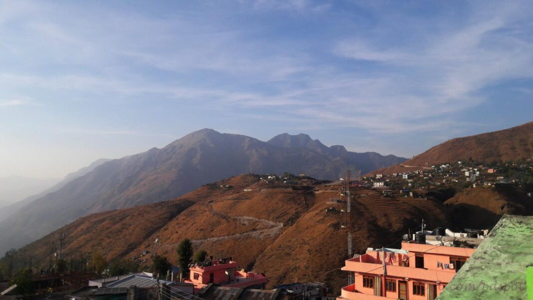 A view of Musikot, Rukum - Wonders of Nepal